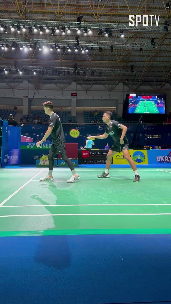 SPOTV Indonesia on Twitter: "#BWF 🏸 | Aksi Fajari/Rian tadi saat mengalahkan pasangan Malaysia ...