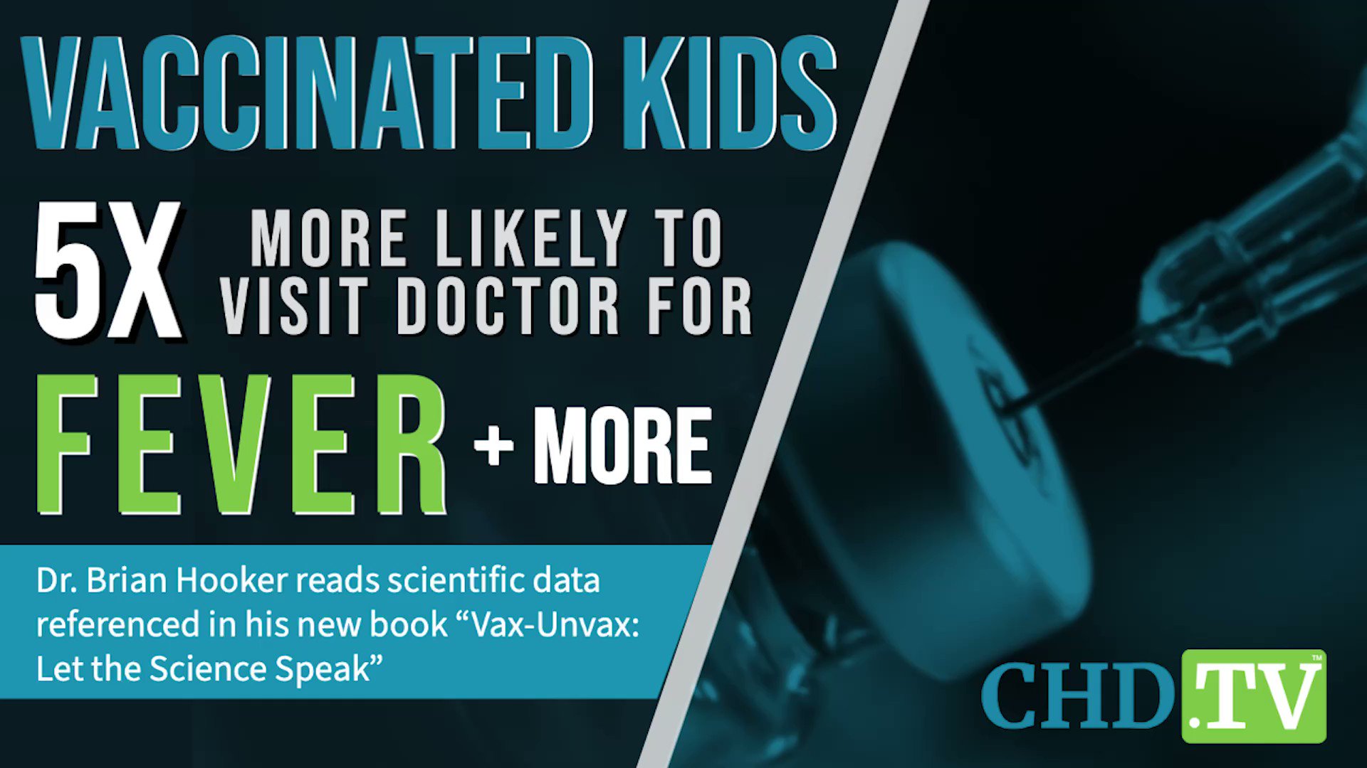 Children’s Health Defense on Twitter: "Vaccinated children are MORE ...