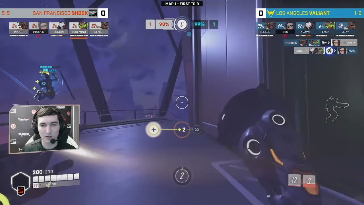 Overwatch League on Twitter: ". @seeker_ow CAN'T KEEP GETTING AWAY WITH THIS 🤯 @LAValiant | # ...