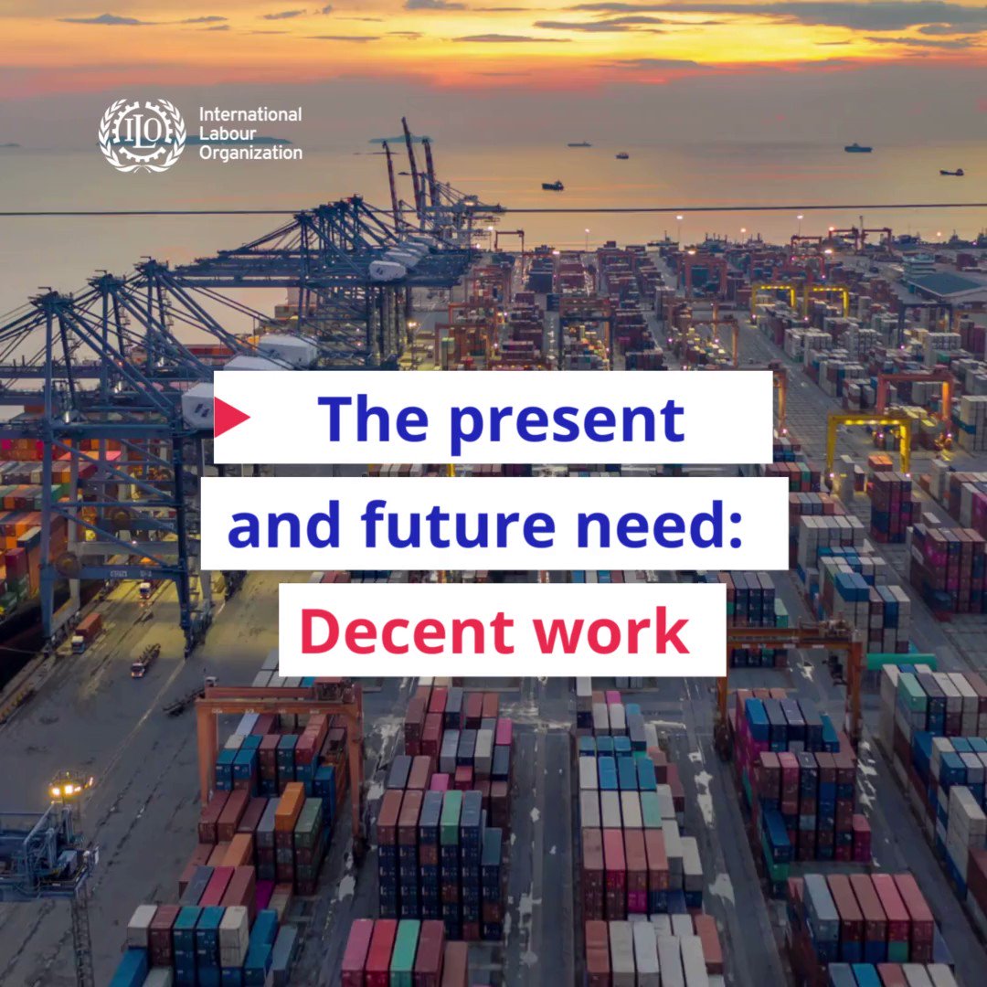 International Labour Organization on Twitter: "Decent Work is more than just a job; it's about ...