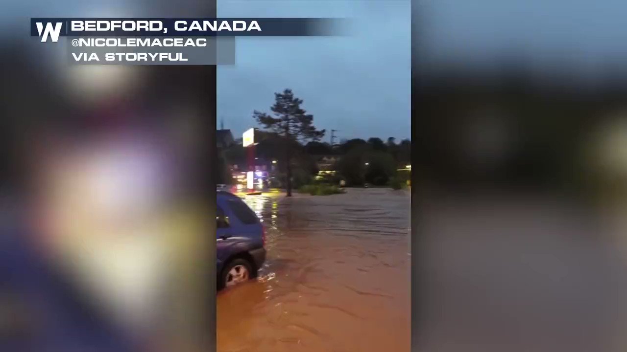 WeatherNation on Twitter: "Woah. Heavy rain has led to severe flash flooding and power outages ...