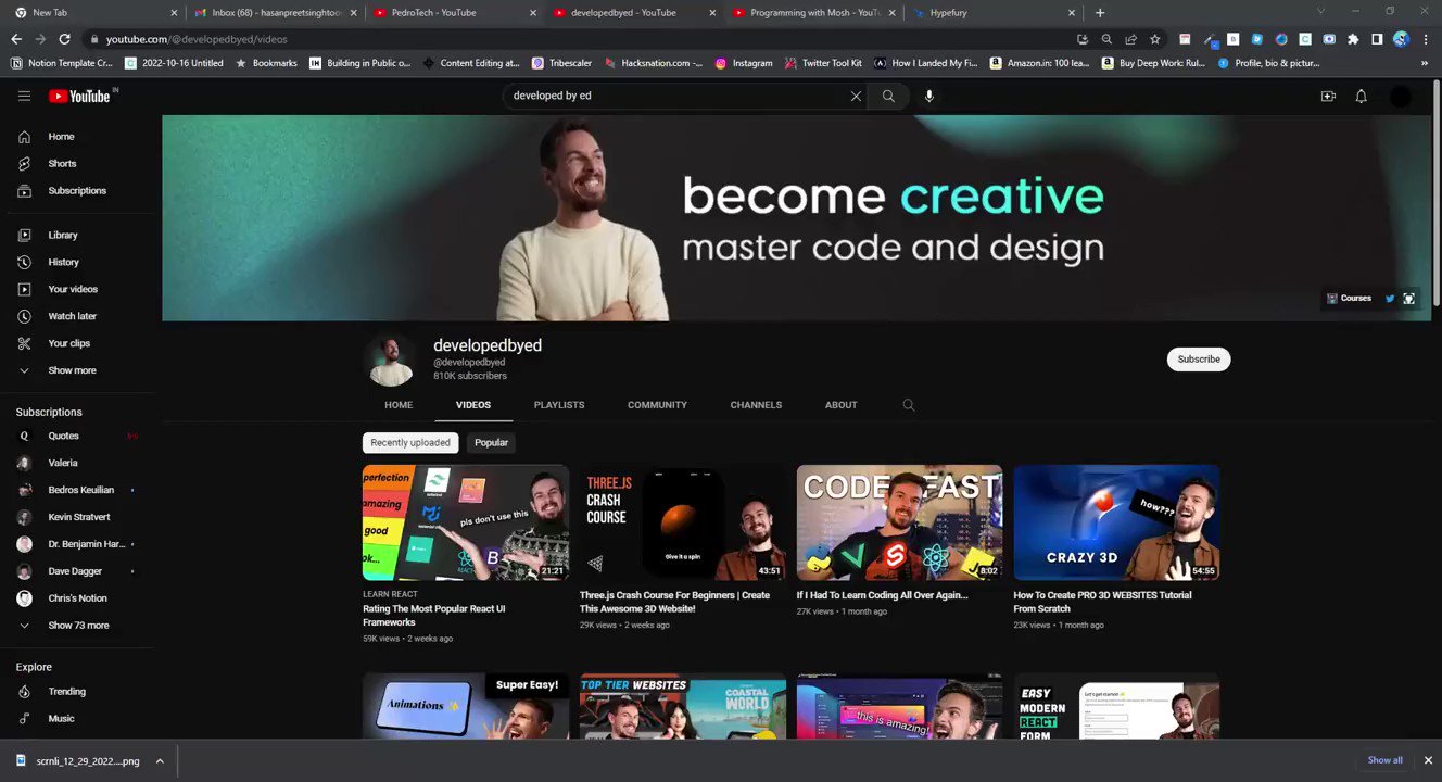 Hasan Toor On Twitter 5 Developed By Ed Developed By Ed Provides Some Amazing Content On Html