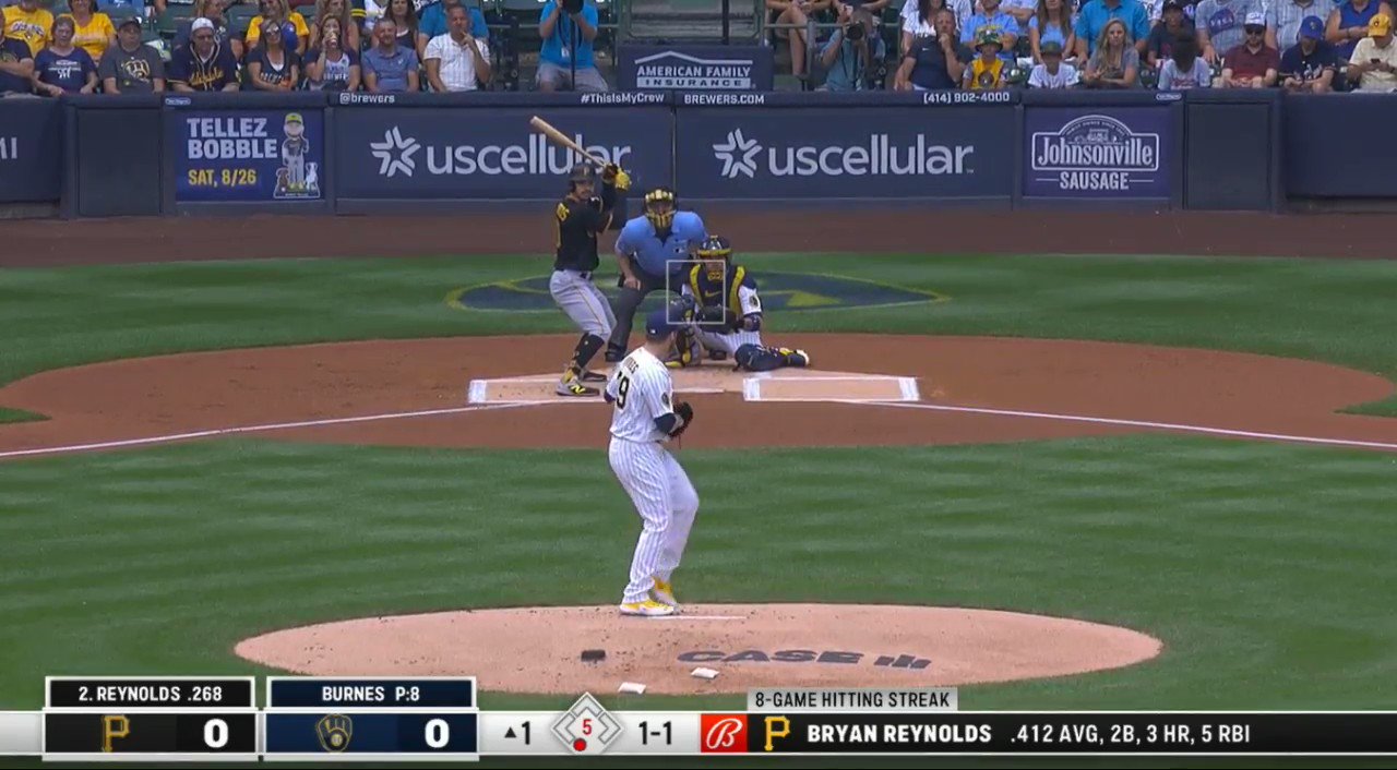 Curt Hogg on X: Corbin Burnes' cutter has Bryan Reynolds - oggsync.com