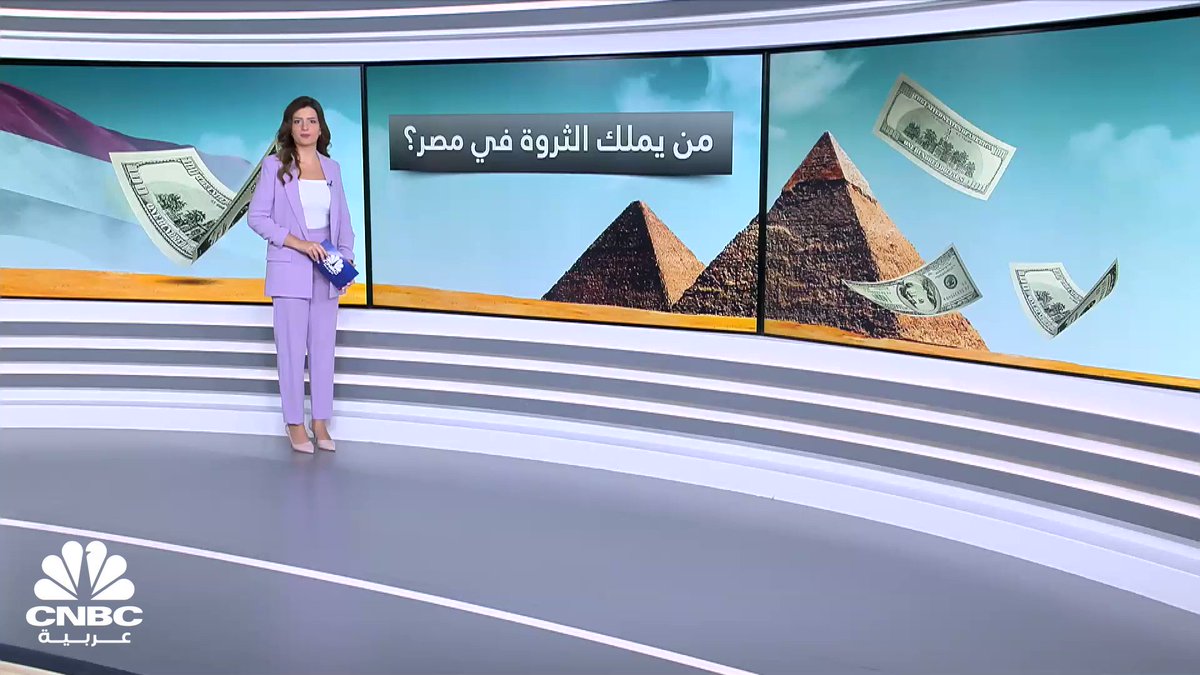 قناة Cnbc عربية عاجل كيف يتم تقسيم الثروة في مصر؟ وما هي أسباب