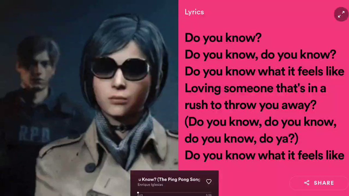 Enrique Iglesias Do You Know Lyrics