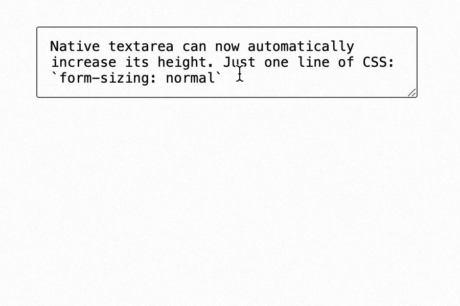 The Native Can Now Automatically Increase Its Height Just One Line