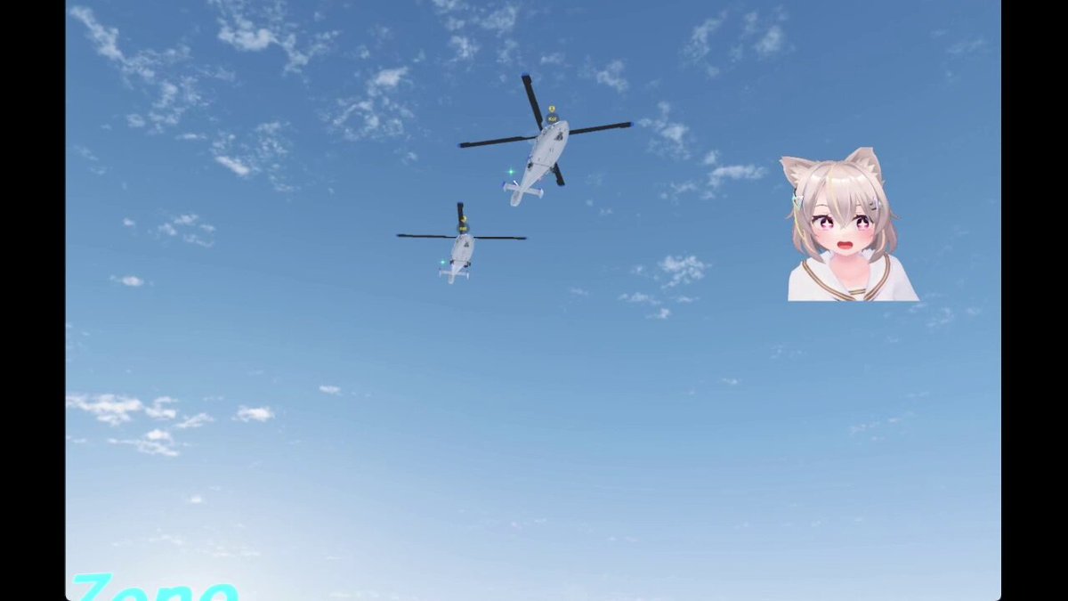 VRのヘリコプターライフ(2) - posfie