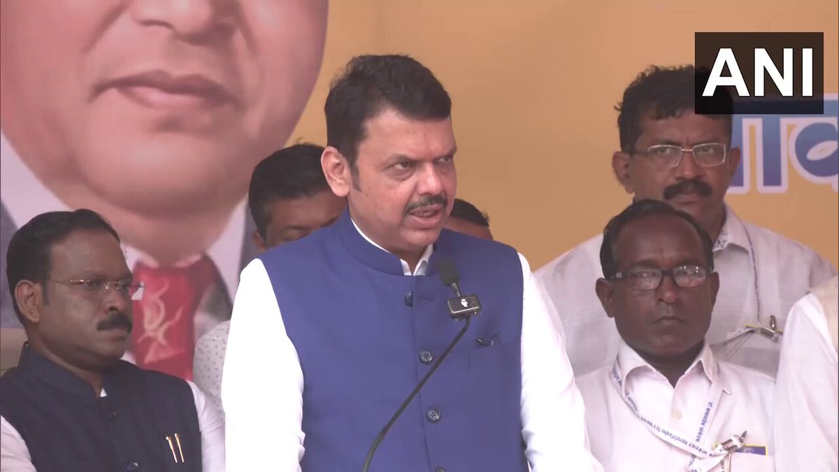 Maharashtra CM Devendra Fadnavis and Deputy CMs Eknath Shinde, Ajit Pawar Pay Tribute at Shivaji ...