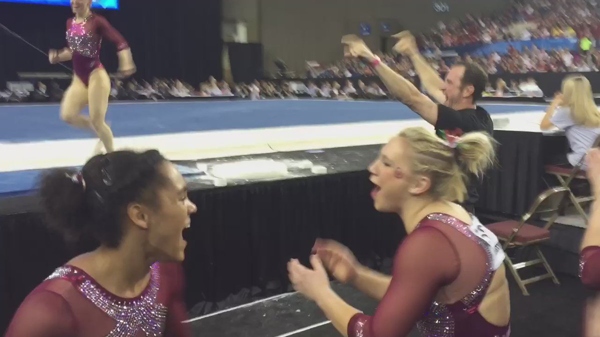 Oklahoma Womens Gym On Twitter This Is Our Moment Sooners Win