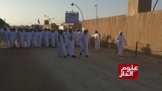 #هاشتاق_الامارات سمو الشيخ #ذياب_بن_محمد بن زايد يتقدم مسيرة قبائل حلف ...