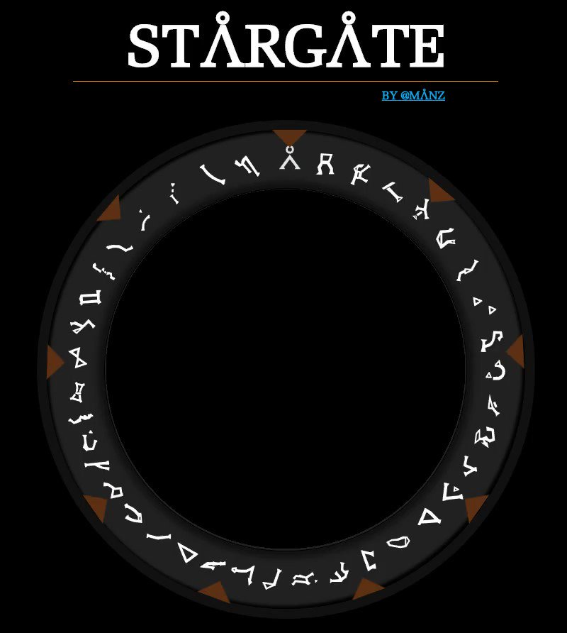Simulador Interactivo De Una Puerta De Stargate Hecha Con Html5 Css3