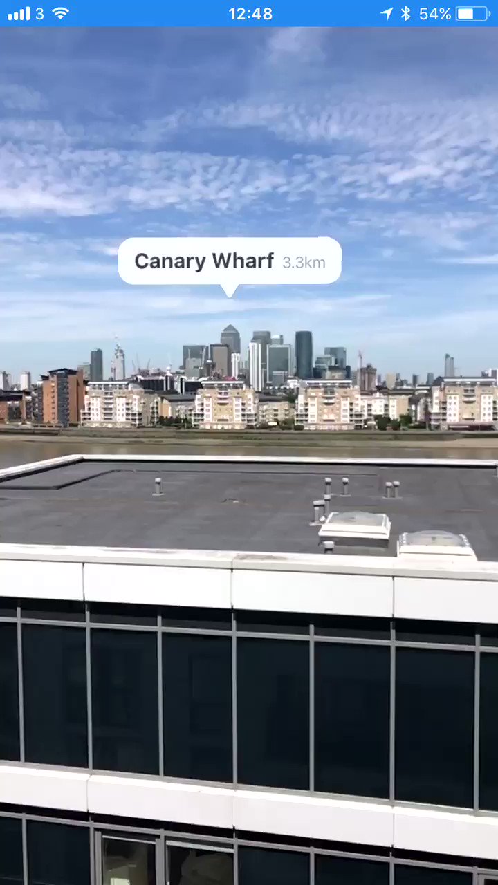 Andrew Hart on Twitter: "ARKit + CoreLocation https://t.co/nTdKyGrBmv" / Twitter