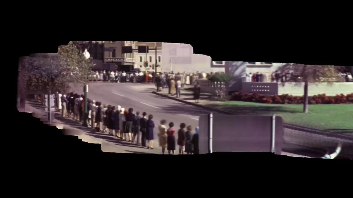 Scary Stories on Twitter: "Footage from the 1963 JFK Assassination ...