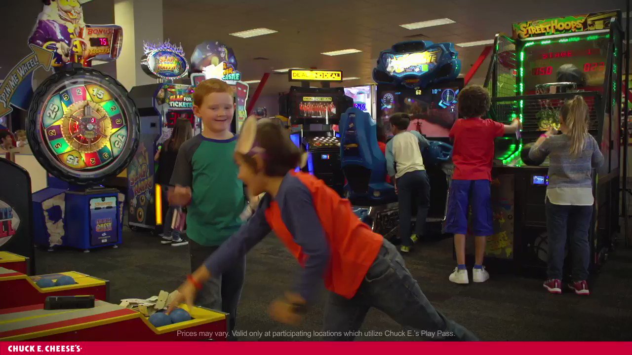 Chuck E Cheese Arcade Room