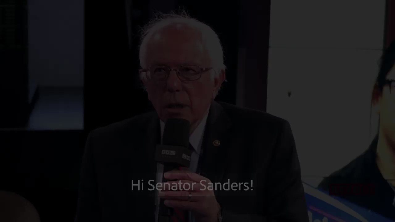 Kenneth Mejia, CPA on Twitter: "US Senator Bernie Sanders giving advice to Kenneth Mejia! "You ...