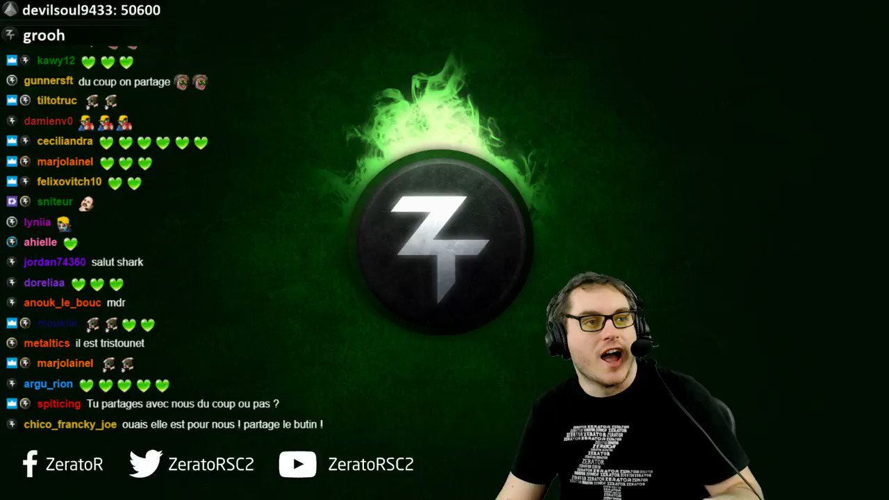 ZEVENT.FR - ZeratoR on Twitter: ZEVENT.FR - ZeratoR on Twitter: