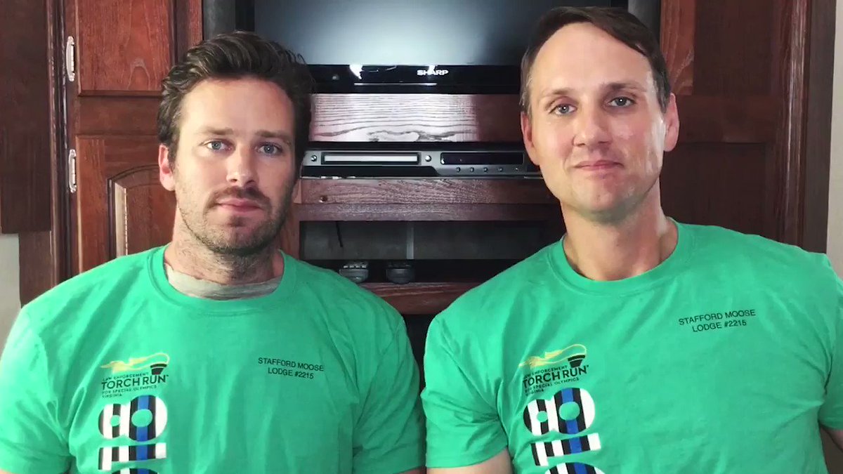 Staffordcosheriff On Twitter Hollywood Actors Armiehammer And