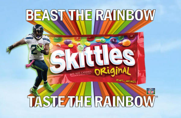 Marshawn Lynch Meme Skittles