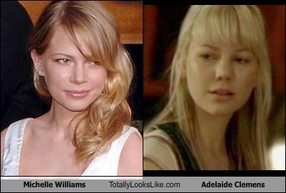 Adelaide Clemens Michelle Williams