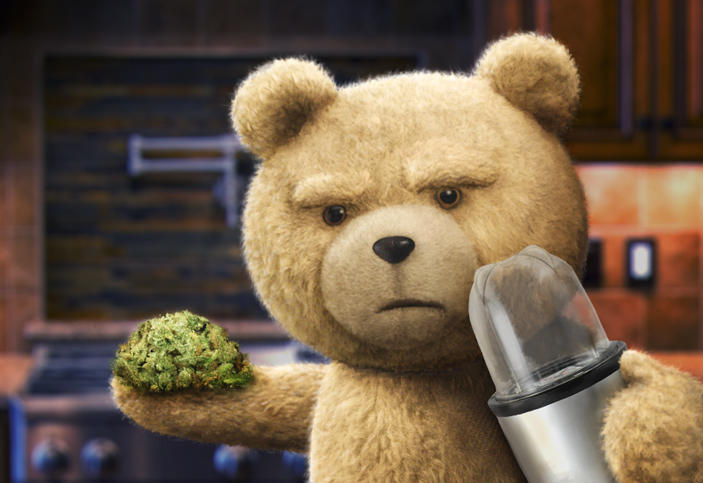 Ted Smoking Weed