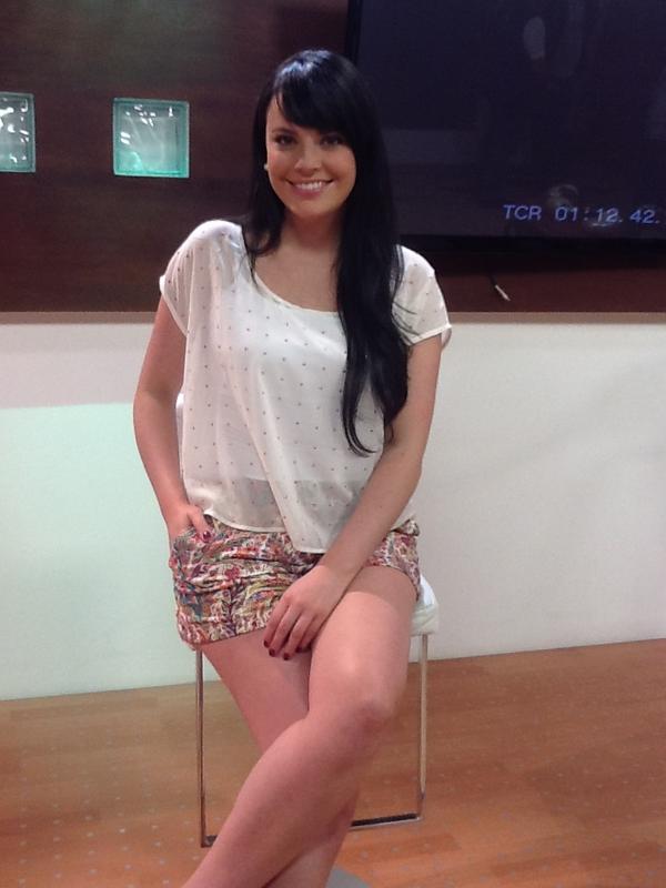 Katherine Torres, presentadora de sweet