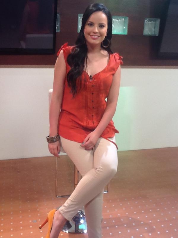 Katherine Torres, presentadora de sweet