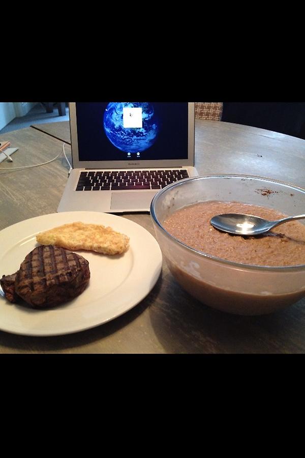 Dwayne Johnson Breakfast