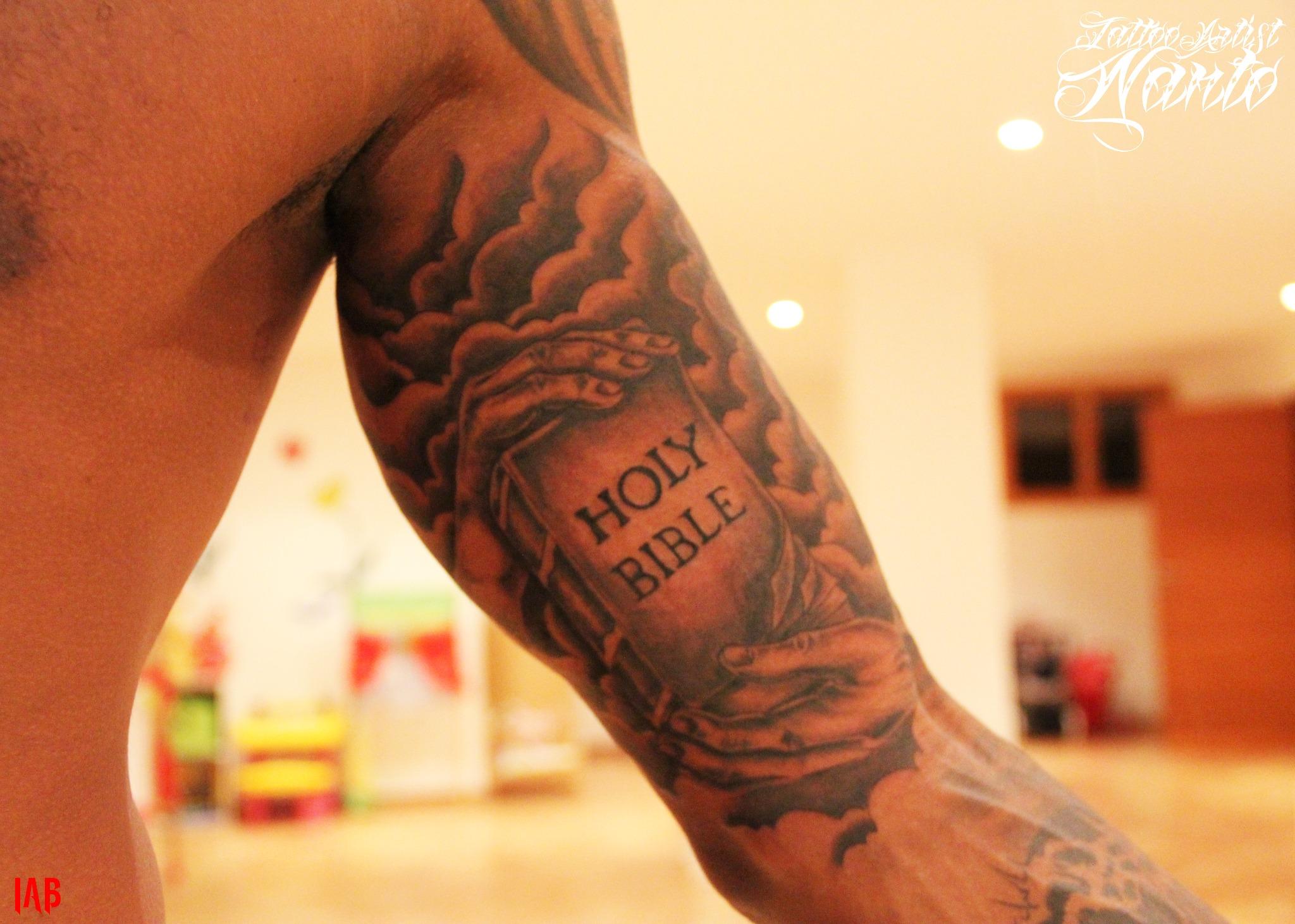 Holy Bible Tattoo Designs