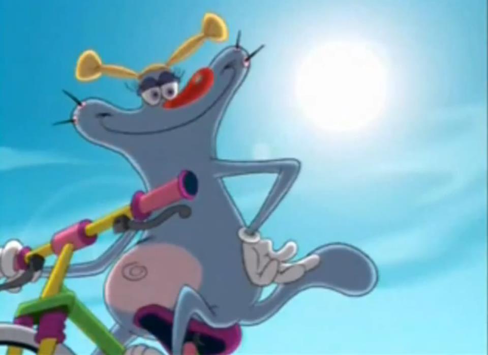 Oggy And The Cockroaches Monica And Jack