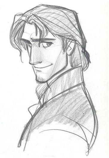 Flynn Rider Smolder Drawing I Wasn’t Ready For That Flynn Rider