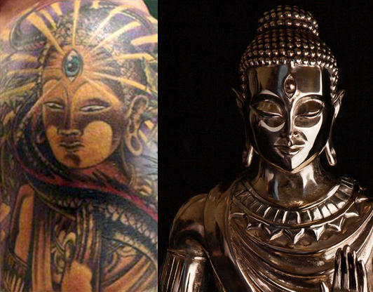 Joe Rogan Buddha Tattoo