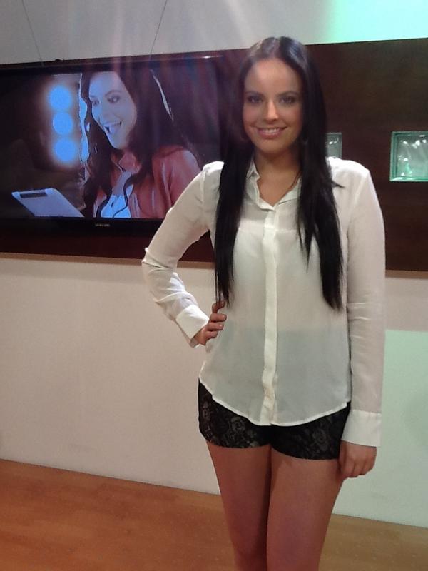 Katherine Torres, presentadora de sweet