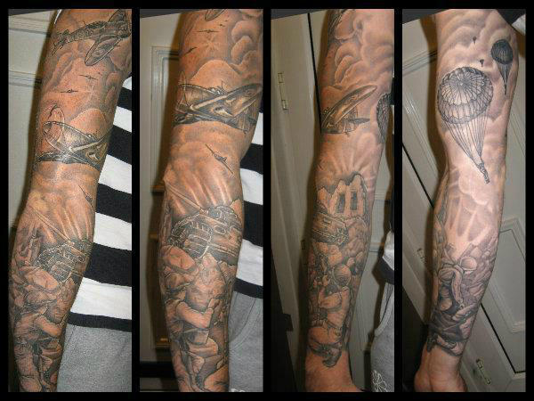 Ww2 Sleeve Tattoos