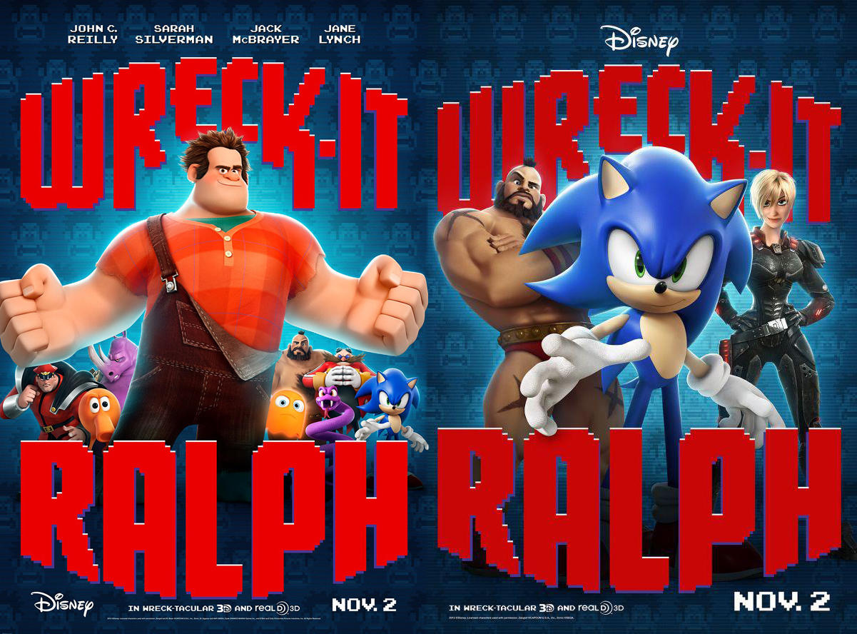 Sonic En Ralph El Demoledor
