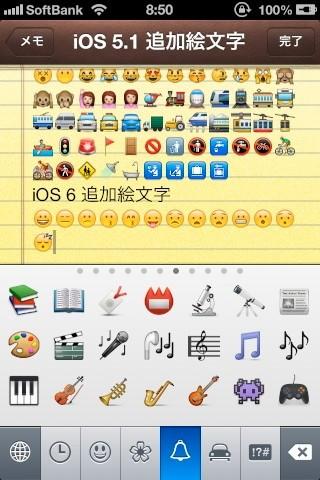 iOS 6 の Unicode 新機能・追加文字（ios6） - Togetter [トゥギャッター]