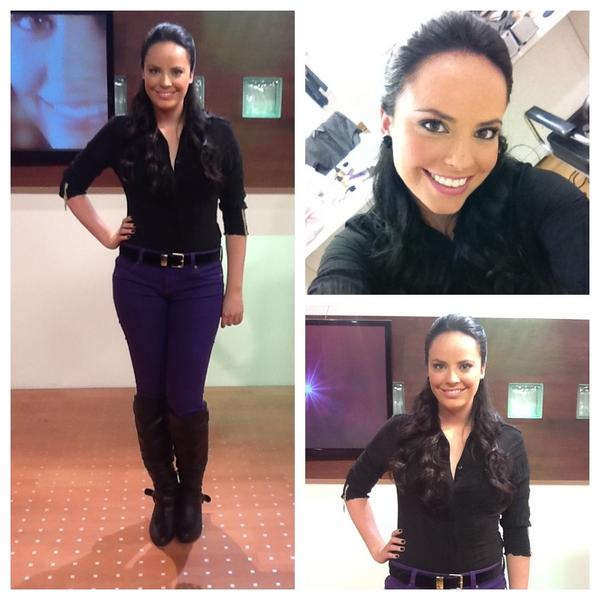 Katherine Torres, presentadora de sweet