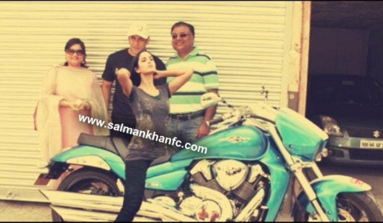 Salman Khan In Bike