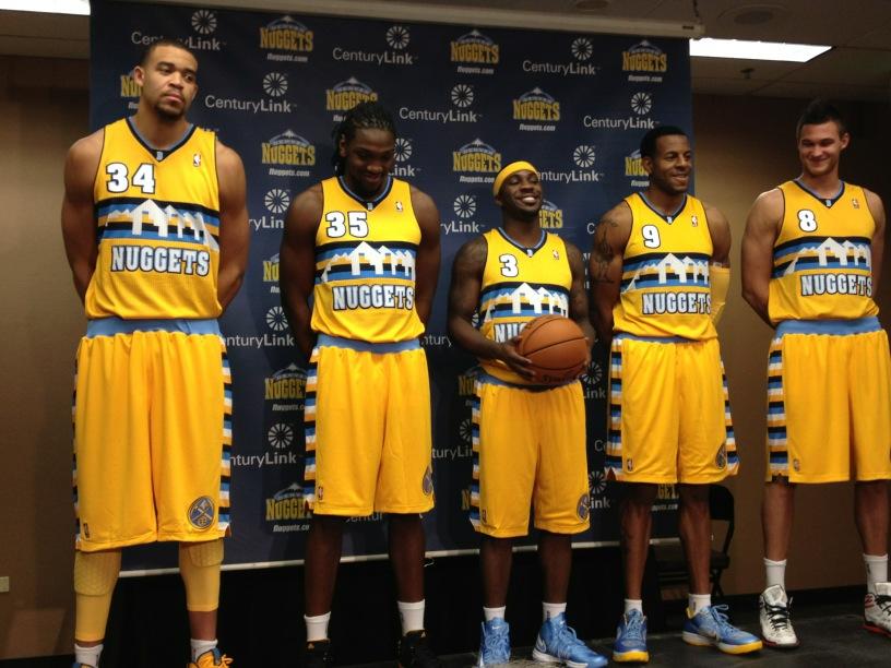 Photo: Nuggets unveil alternate uniform - CBSSports.com