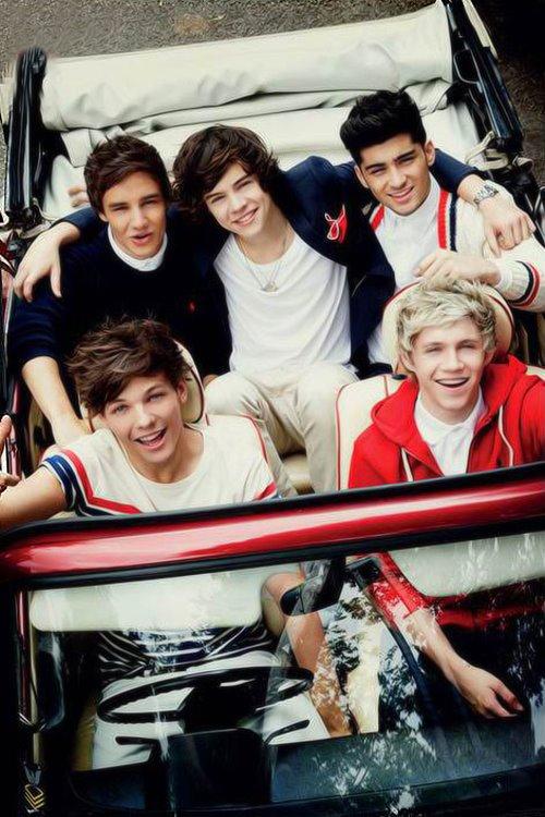 One Direction Car Photoshoot