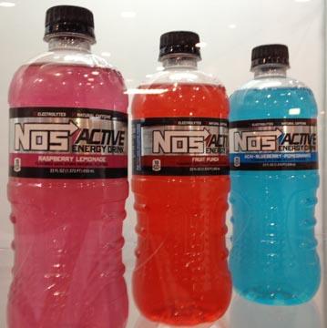 Nos Energy Drink Bottle