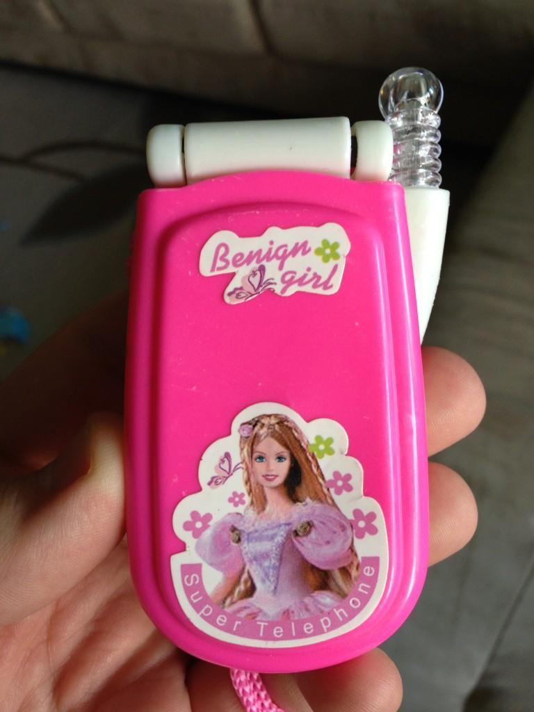 Mobile Phone, Pink, Toy, Barbie, Girl, Play, Buttons,, 47% OFF