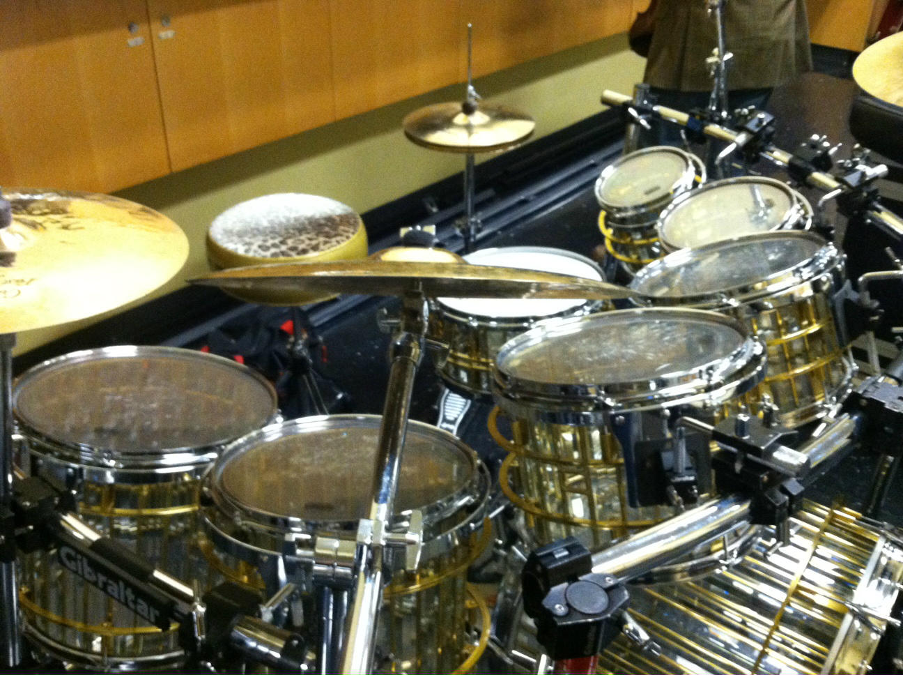 Alan White Drum Set