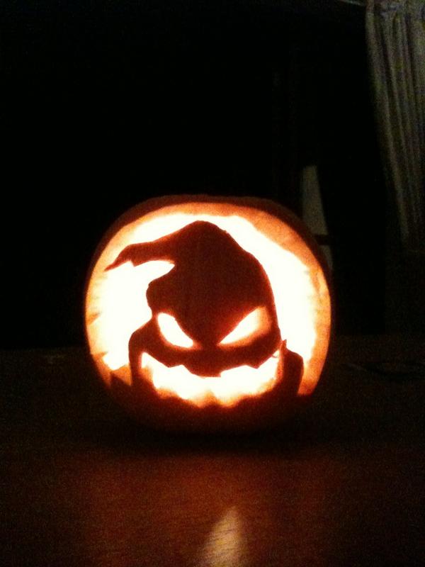 Nightmare Before Christmas Pumpkin Carving Patterns Oogie Boogie