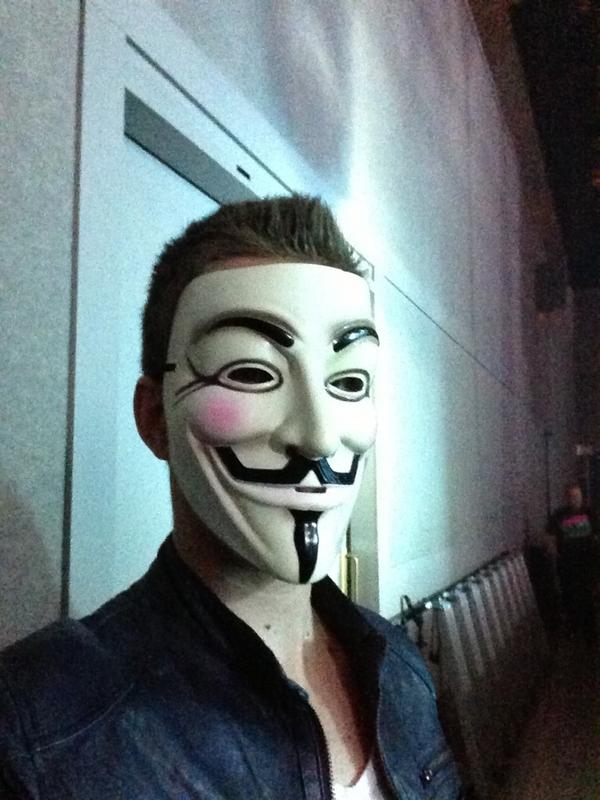 Nicky Romero Mask V For Vendetta Mask Resin Costume For Parties