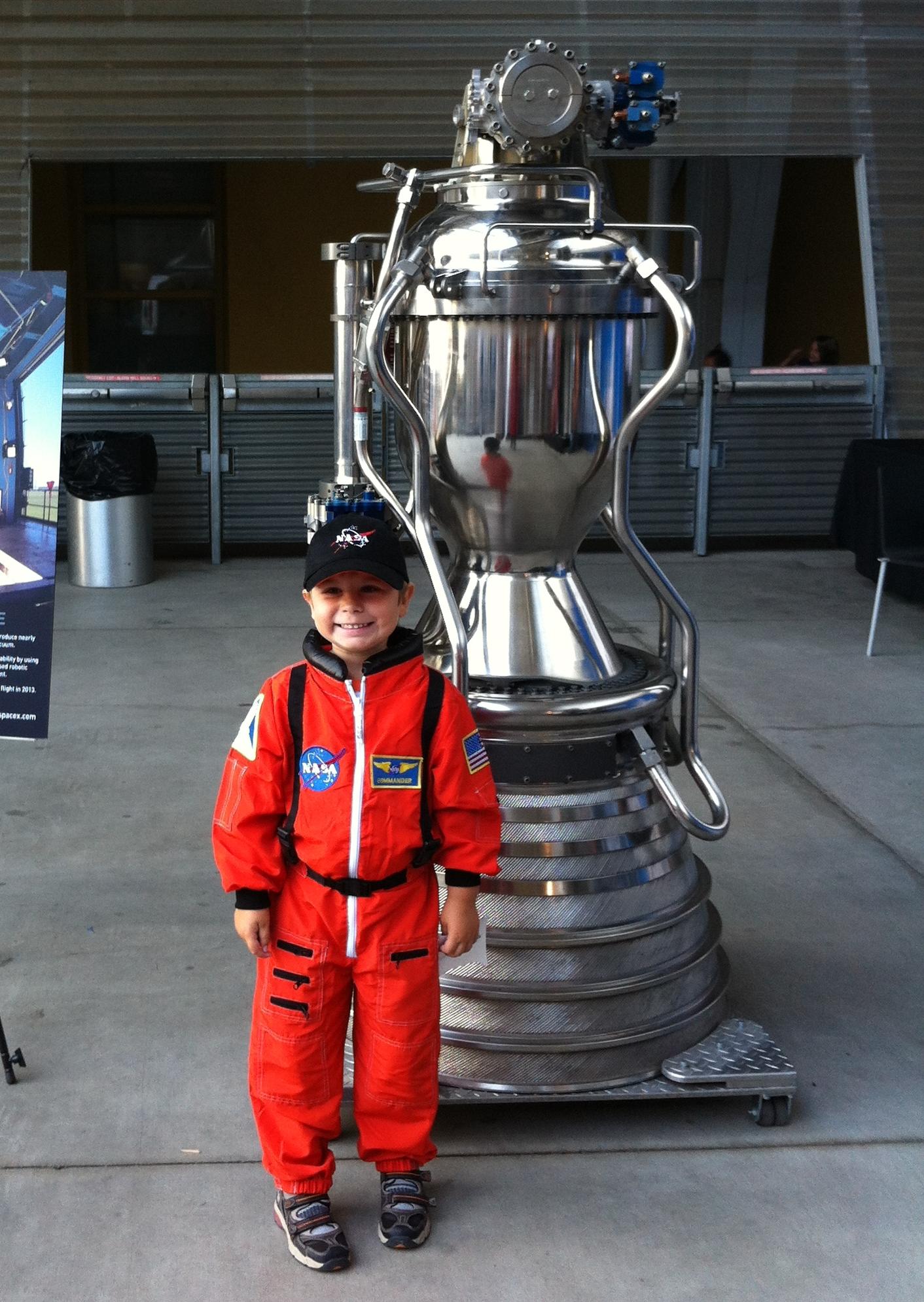 Spacex Merlin Engine After