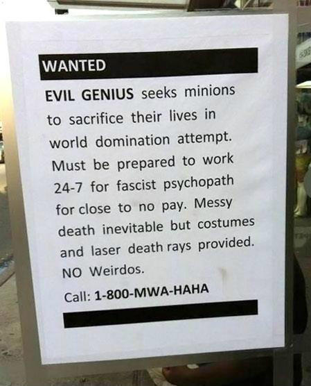 25 Hilarious "Help Wanted" Signs