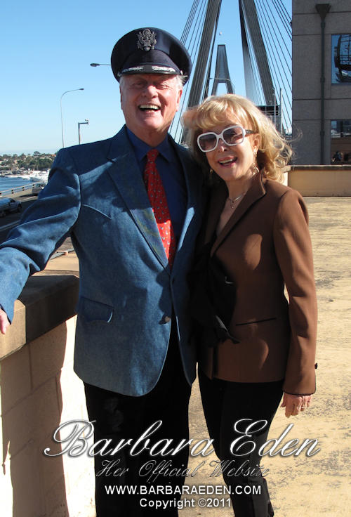 Barbara Eden Larry Hagman