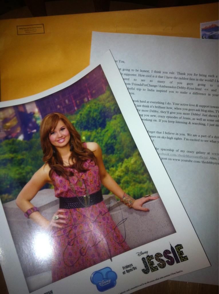Debby Ryan Autograph