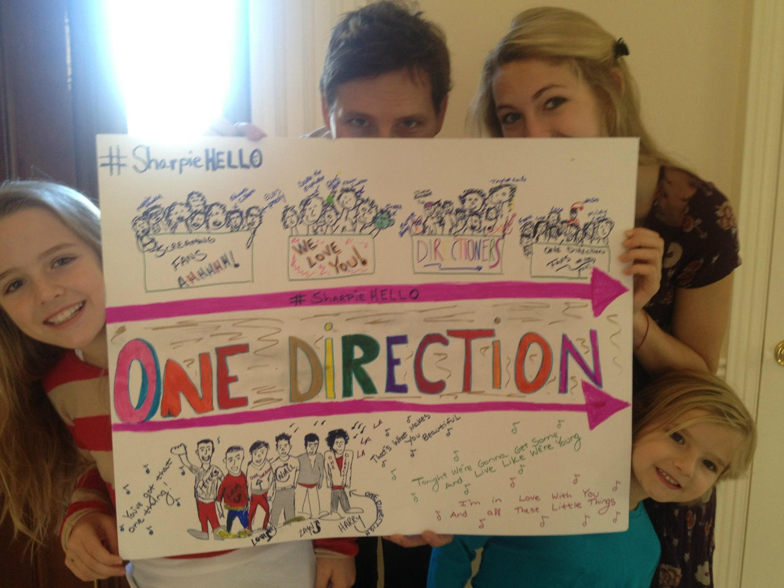 One Direction Drawing Ideas