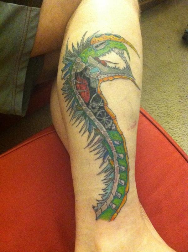 Dragon Arm Paint